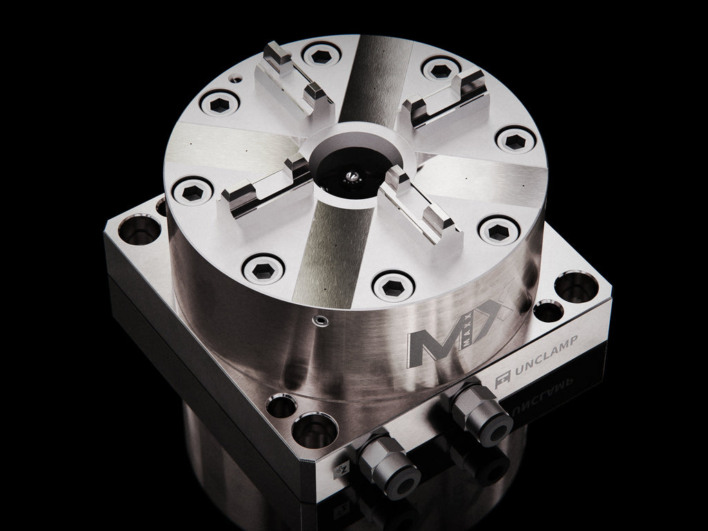 Maxx-ER (Erowa) 035519 Stainless 100P Pneumatic Chuck With Mounting ...